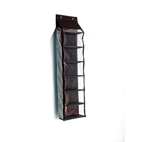 Hanging SHOE RACK ZIPPER TRIPLEX BASE THICK 7 STORIES/Hanging SHOE RACK ...