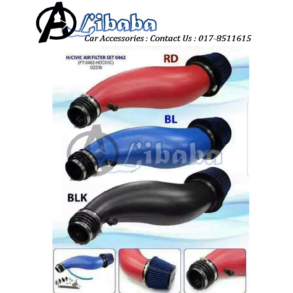 HONDA Civic EG SIMOTA Real Big Fat Tube Air Filter Intake System ...