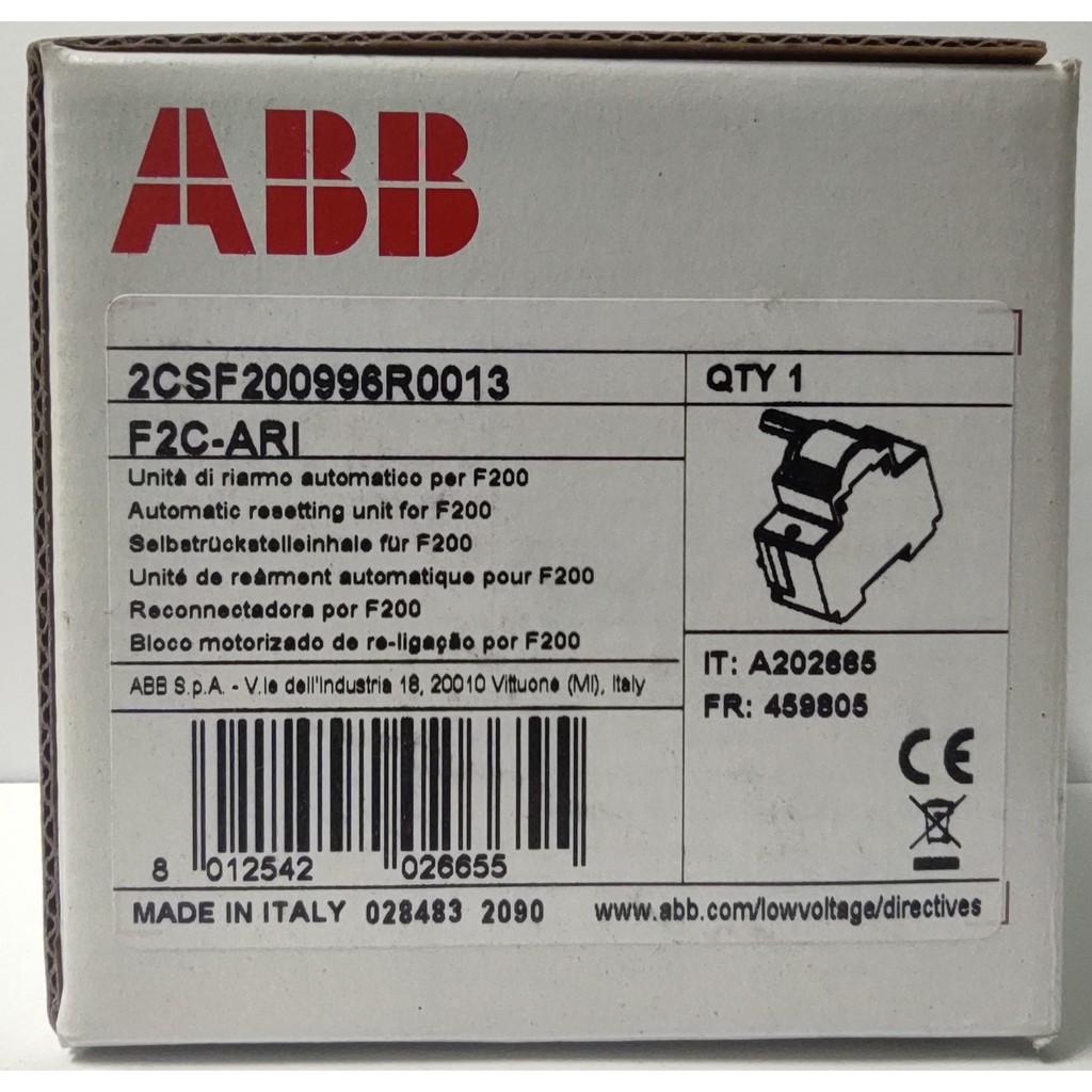 ABB AUTO RECLOSER /F2C-ARI-30 (3SEC) / (2CSF200996R0013) | Shopee Malaysia