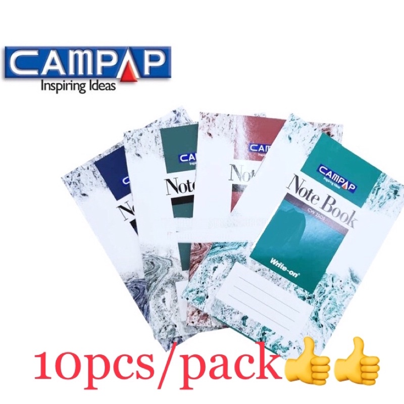 CAMPAP 10pcs Write-On A6 Exercise Note Book CW 2505 @Cassandra8526 ...