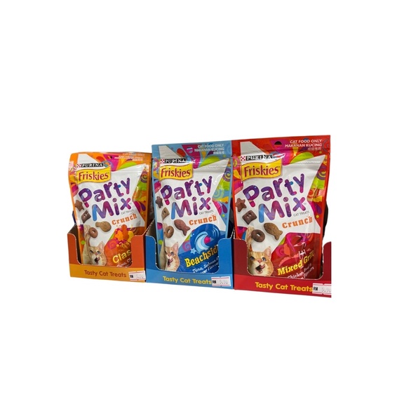 PURINA FRISKIES PARTY MIX CAT TREATS | Shopee Malaysia