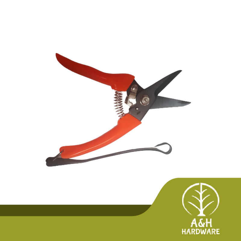 A&H Gunting Pokok Bunga 7" Garden Scissors Gardening Tools Gunting ...