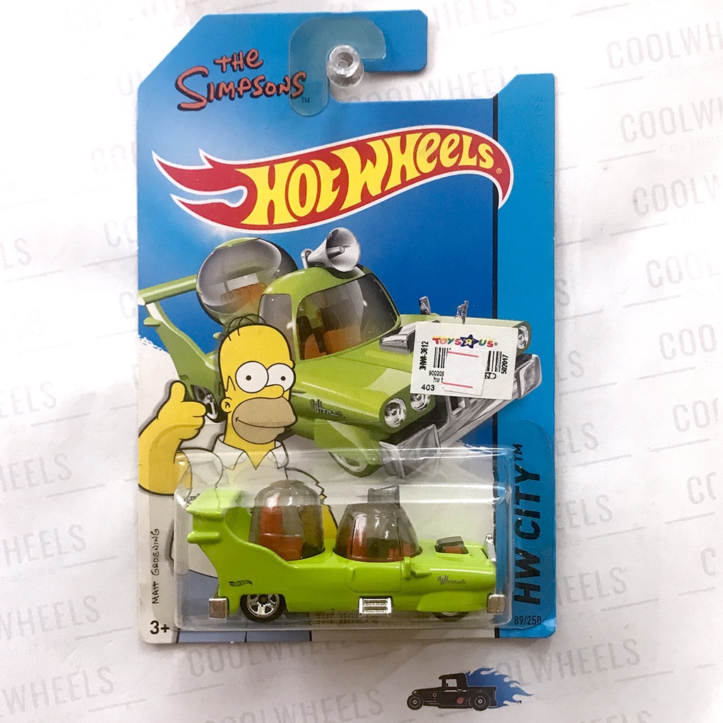 Hot Wheels 2014 The Simpsons The Homer - Dark Window version | Shopee ...
