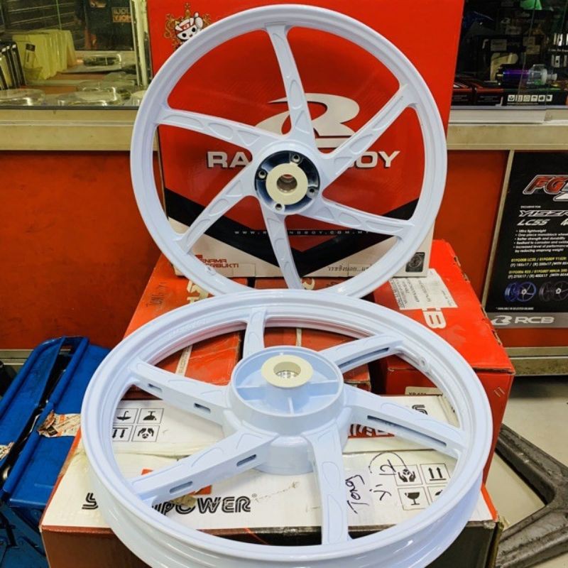 ORIGINAL RCB RACING BOY YP633 SPORT RIM SRLZ / LC135 | Shopee Malaysia