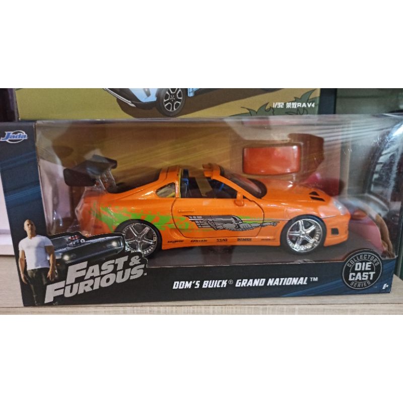 For sale 1:24 BRIAN'S TOYOTA SUPRA 4 door open Body metals FAST & FURIOUS | Shopee Malaysia