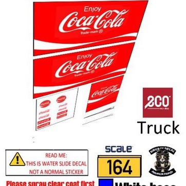 eco rm2 truck decal decal white base | Shopee Malaysia