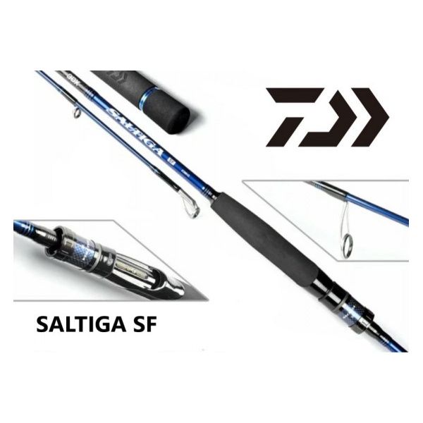 2021 DAIWA fishing rod SALTIGA SF CJ LJ JIGGING BAITCASTING ROD | Shopee Malaysia