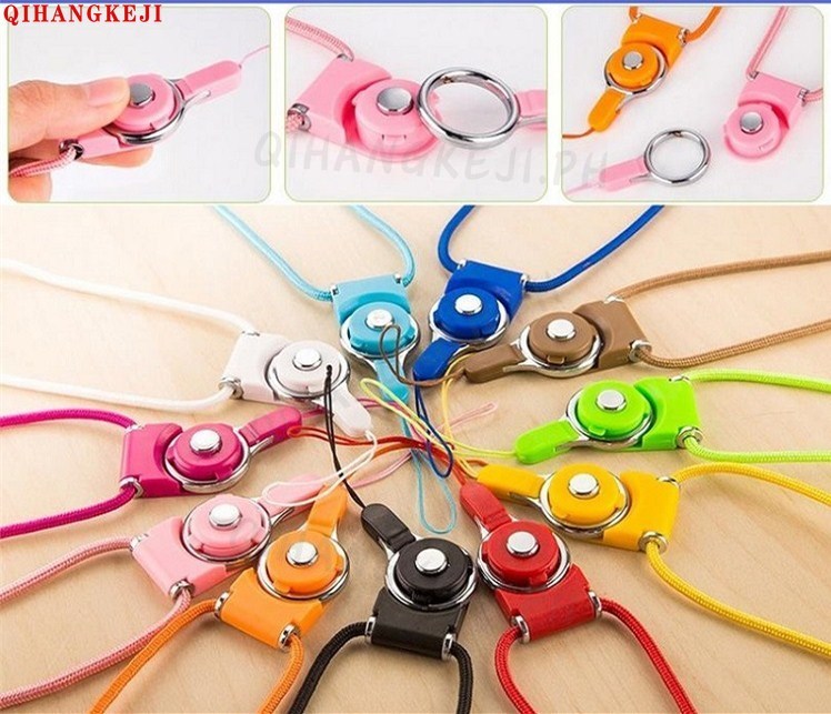 Cell Mobile Phone Camera Neck Lanyard Detachable Multifunction Strap ID ...