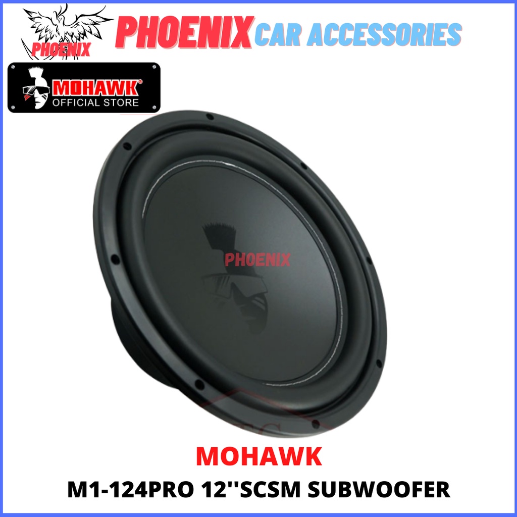 12'' 📢 MOHAWK Car Audio MOHAWK-1 SERIES 12 inch SVC Subwoofer, 400W ...