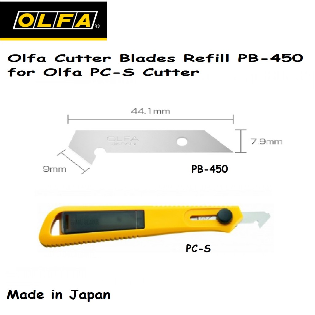Olfa PB 450 PB-450 PB450 Cutter Refill for Olfa PC-S Cutter (Made in Japan) | Shopee Malaysia