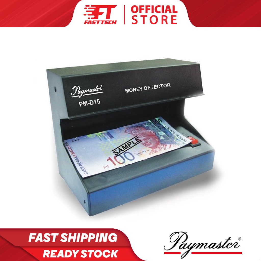 Paymaster UV Light Bank Note Checking PM-D15 Compact, Portable and ...