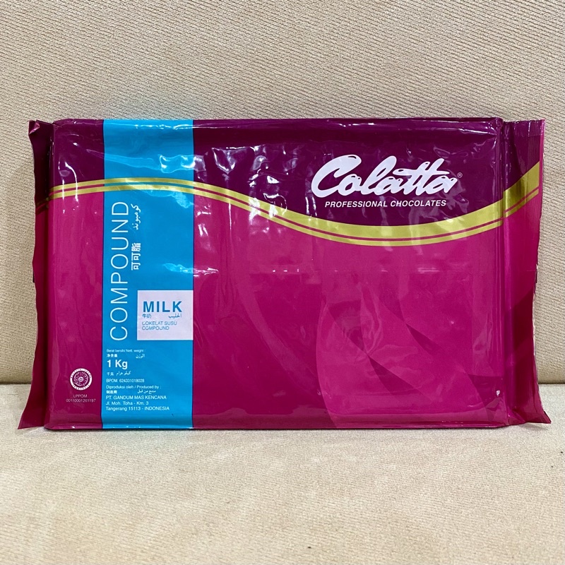 [Ready Stock] Colatta Dark/ Milk/ White Compound Chocolate Block 1KG ...