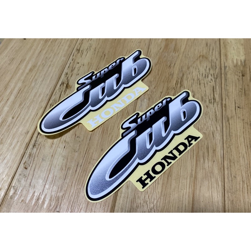 super cub Honda Rear Cover Sticker (Original From Center) | Shopee Malaysia