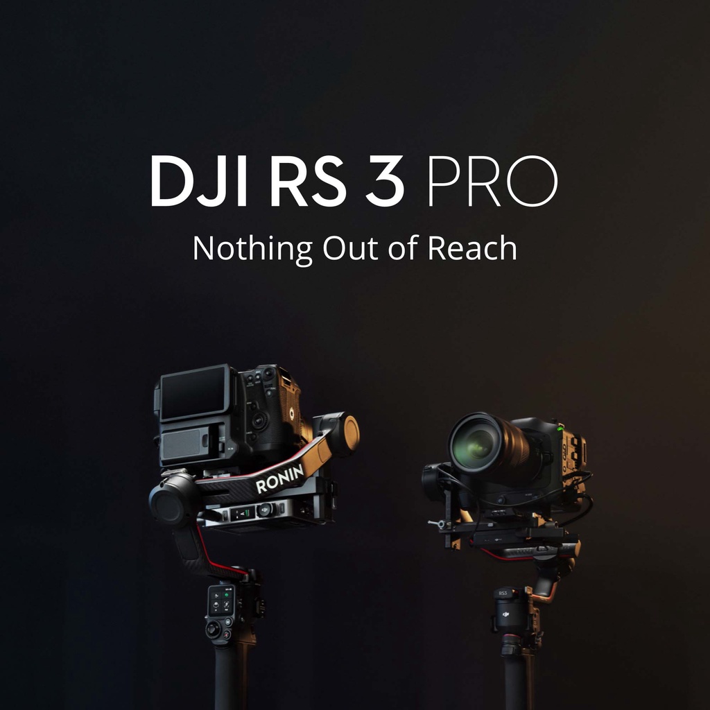 DJI RS 3 Pro - 3-Axis Gimbal Stabilizer for DSLR and Mirrorless Camera ...