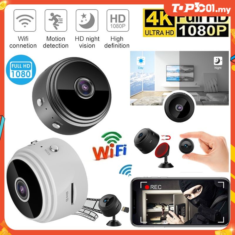 A9 Mini Micro Camera Night Vision HD Mini Wifi Spy Camera Hd 1080P ...