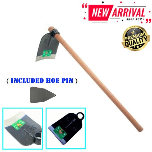 NO 2# HOE CANGKUL BESI SET Steel Hoe Head #3 Cock BRAND CANGKUL KEBUN ...