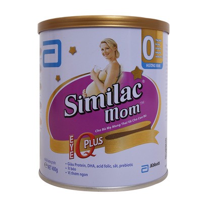 Similac MOM IQ PLUS Milk - Vanilla flavor 400G | Shopee Malaysia