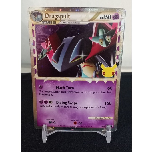 Pokemon TCG | Grade A | Dragapult Prime (SWSH132) Promo (EN Version ...