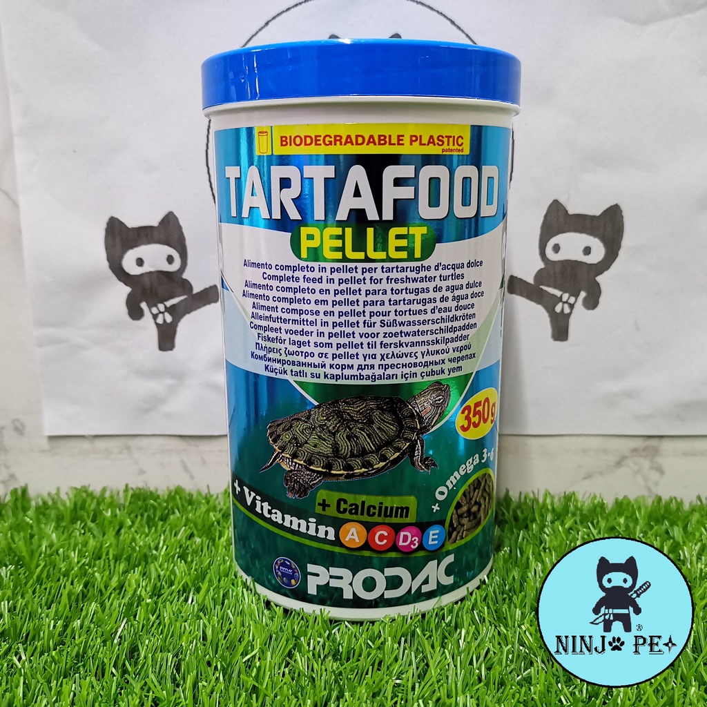 PRODAC TARTAFOOD TURTLE PELLET 350G | Shopee Malaysia