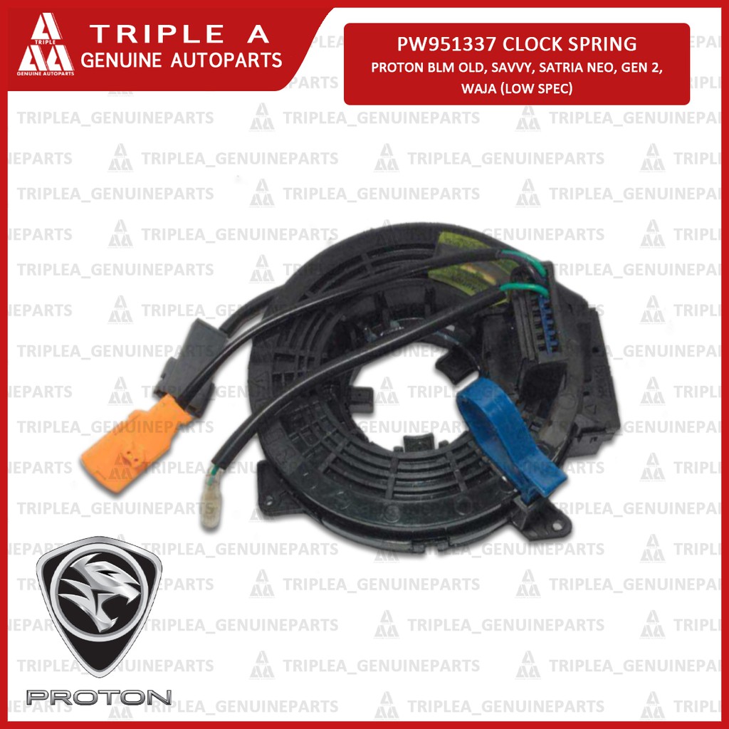 PW951337 Clock Spring Proton BLM old, Savvy, Satria NEO, Gen 2, Waja ...