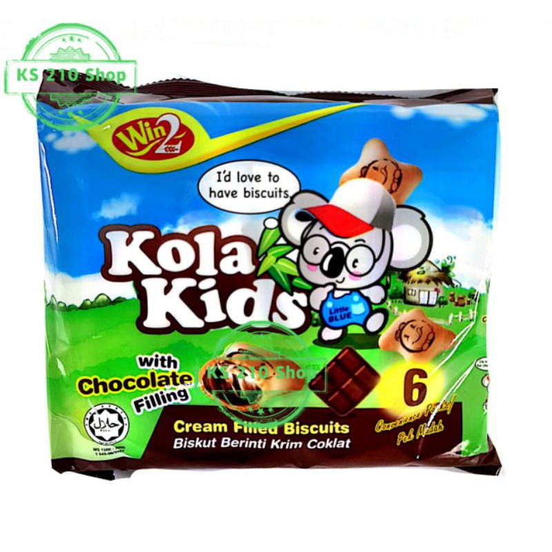 【96g】6 packs Win2 Kola Kids Chocolate | Shopee Malaysia