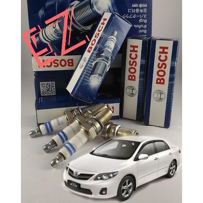 TOYOTA ALTIS 2010-2014 (DUAL-VVTI) BOSCH DOUBLE IRIDIUM SPARK PLUG ...