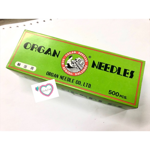 High Speed Sewing Machine Needles (green packet) / Jarum Mesin Organ ...