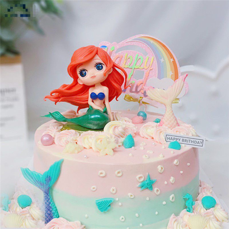 Disney The Little Mermaid Figurine / Princess Ariel / Cake Topper ...