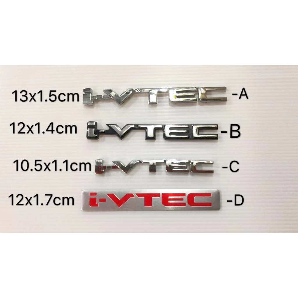 Honda Vtec I-Vtec Emblem LOGO | Shopee Malaysia