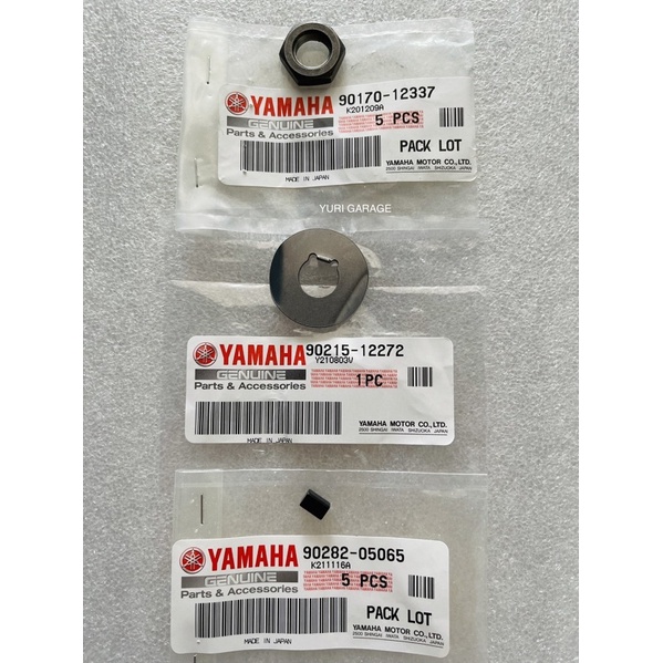 (90170-12337) Nut / Washer Lock / Key Engine Balancer Weight RXZ ...