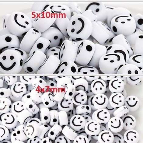 Package of 5-10-25 grams of smiley face with white background and black ...