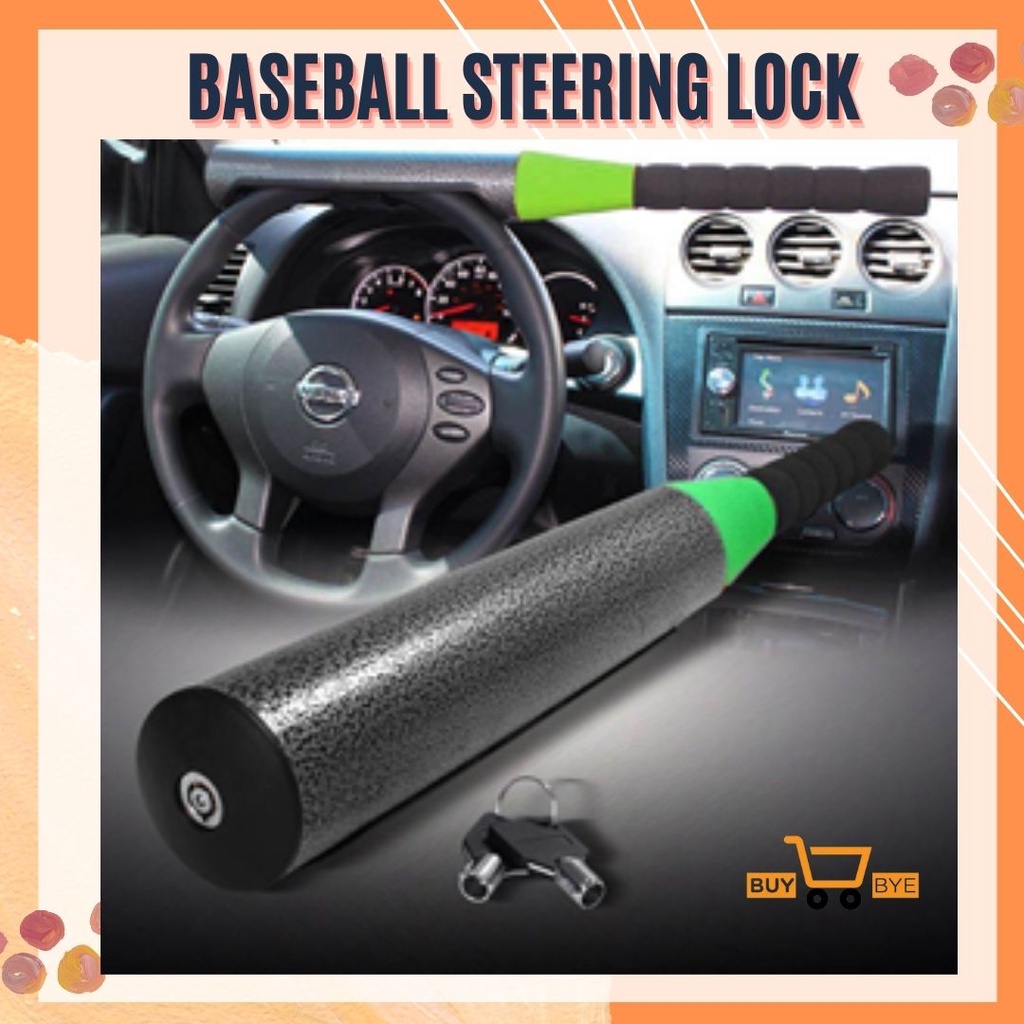 🔥BUYBYE Ready Stock🔥 DY-839 Baseball Steering Lock | Shopee Malaysia