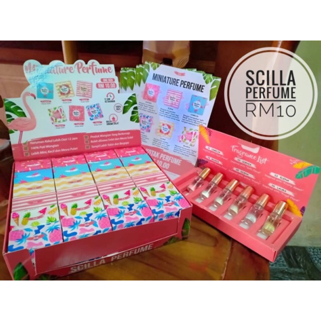 SCILLA PERFUME HALAL RM10 + FREE GIFT 🎁 | Shopee Malaysia