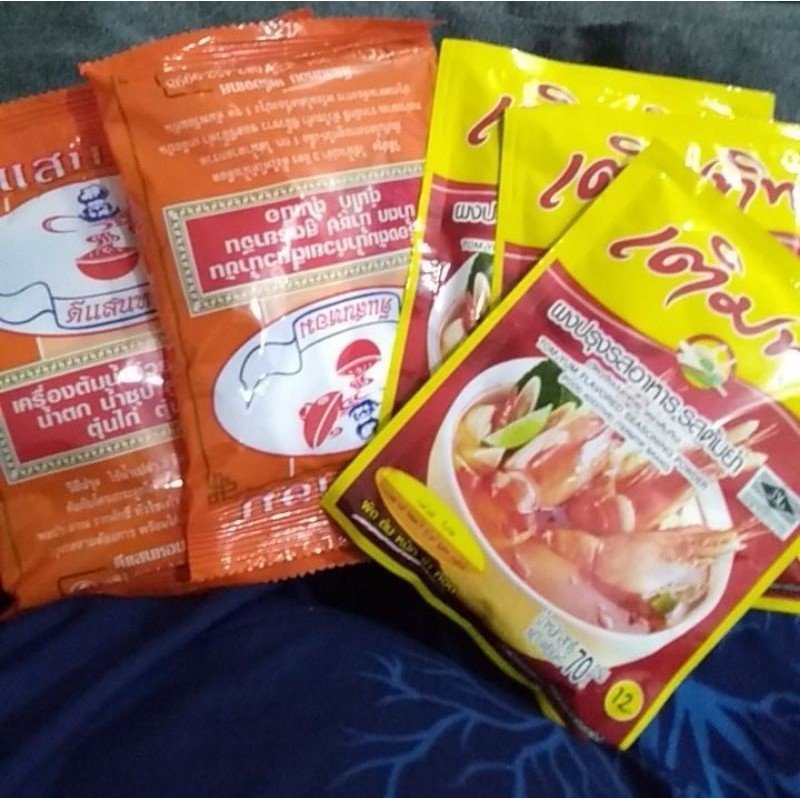 🔥READY STOCK🔥Termtip Tomyam Seasoning/Perasa Tomyam 70gram & Sup Oren ...