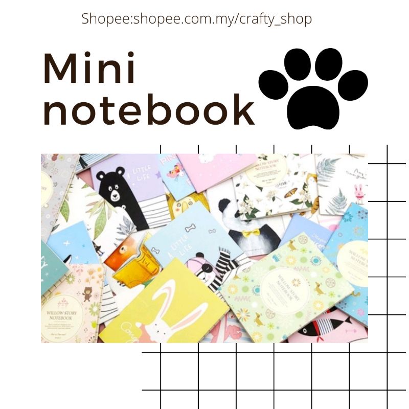 buku nota kartun comel,2pcs buku nota comel murah | Shopee Malaysia