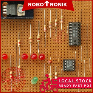 Donut (Perf) Board - Pitch 2.54mm Donutboard Perfboard Prototype PCB ...