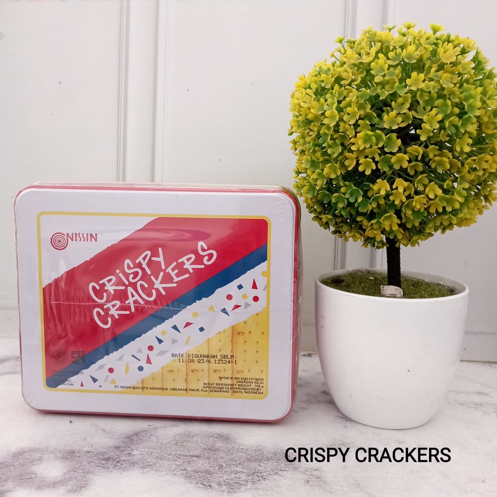 Nissin Crispy Crackers CANNED 750 GRAM - Nissin Crackers/Crispy ...