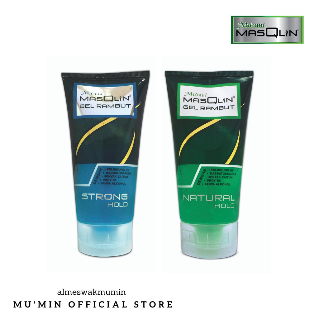 Mu'min MasQlin Gel Rambut 150ml | Shopee Malaysia