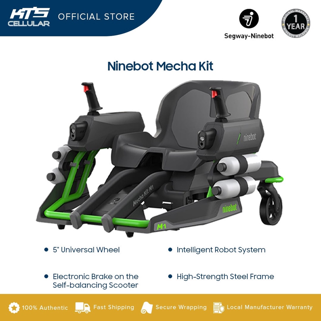 (Coming Soon) Segway-Ninebot Mecha Kit - Original 1 Year Warranty by ...