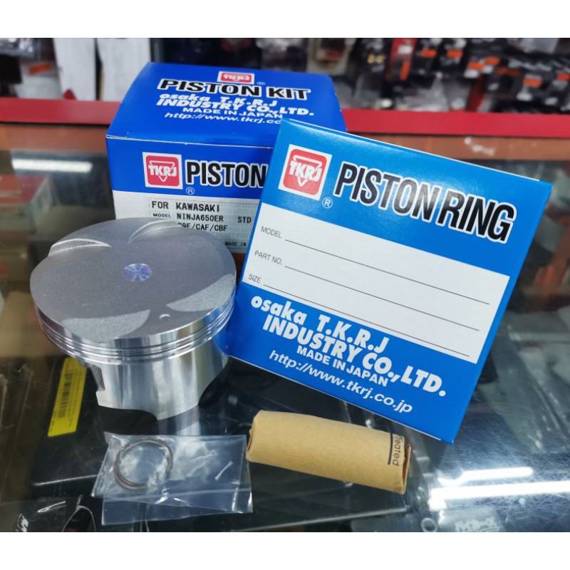 PISTON KIT SET TKRJ ER6 VERSYS650 MADE IN JAPAN | Shopee Malaysia