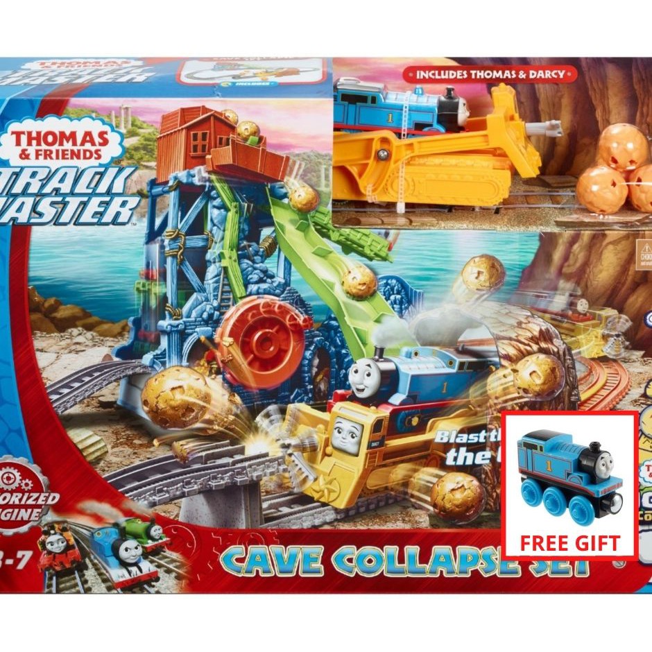 Thomas & Friends TrackMaster Cave Collapse | Shopee Malaysia