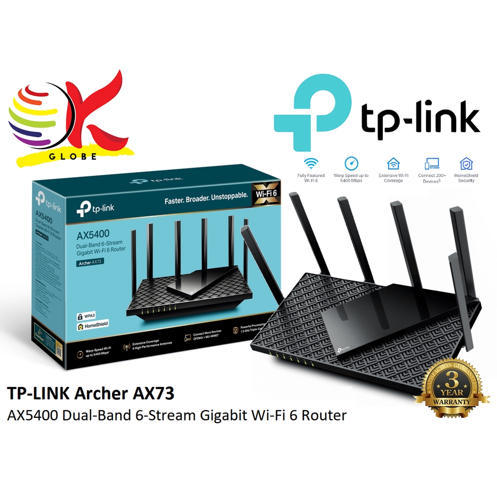TP-LINK ARCHER AX73 / ARCER AX72 / ARCHER AX72 PRO (2.5G WAN/LAN PORT ...