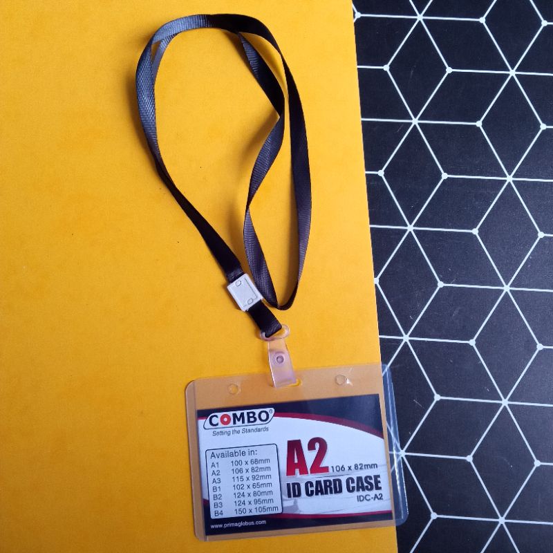 Case A2 ID Card + 1 cm rope | Shopee Malaysia