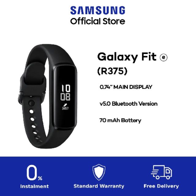 🔥CLEAR STOCK🔥ORIGINAL SAMSUNG GALAXY Fit e R375 BLACK COLOUR | Shopee ...
