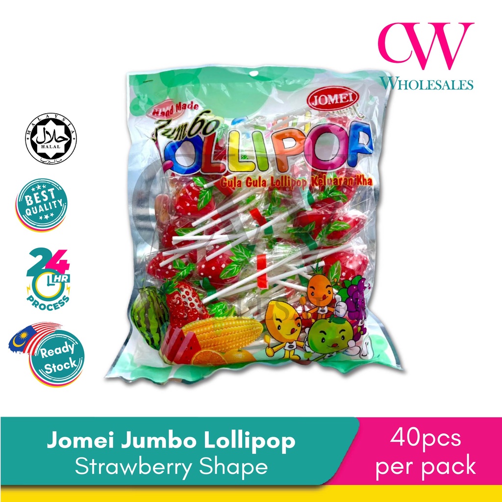 Jomei Jumbo Lollipop Candy Handmade 40pcs lolipop gula gula lolipop ...
