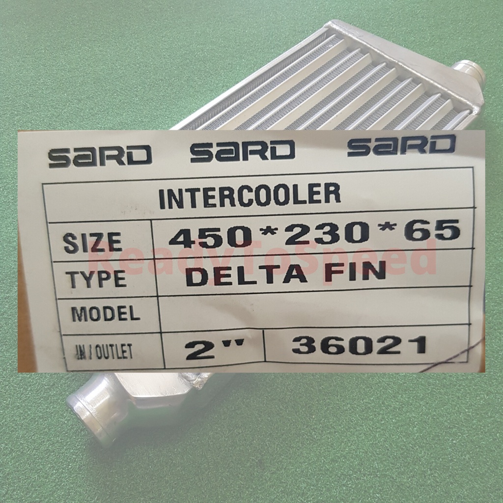 SARD Delta Fins Intercooler 450MM Kancil Myvi | Shopee Malaysia