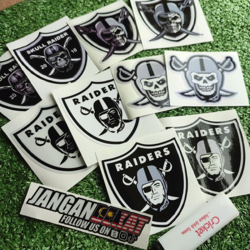Raiders Oakland sticker | Shopee Malaysia