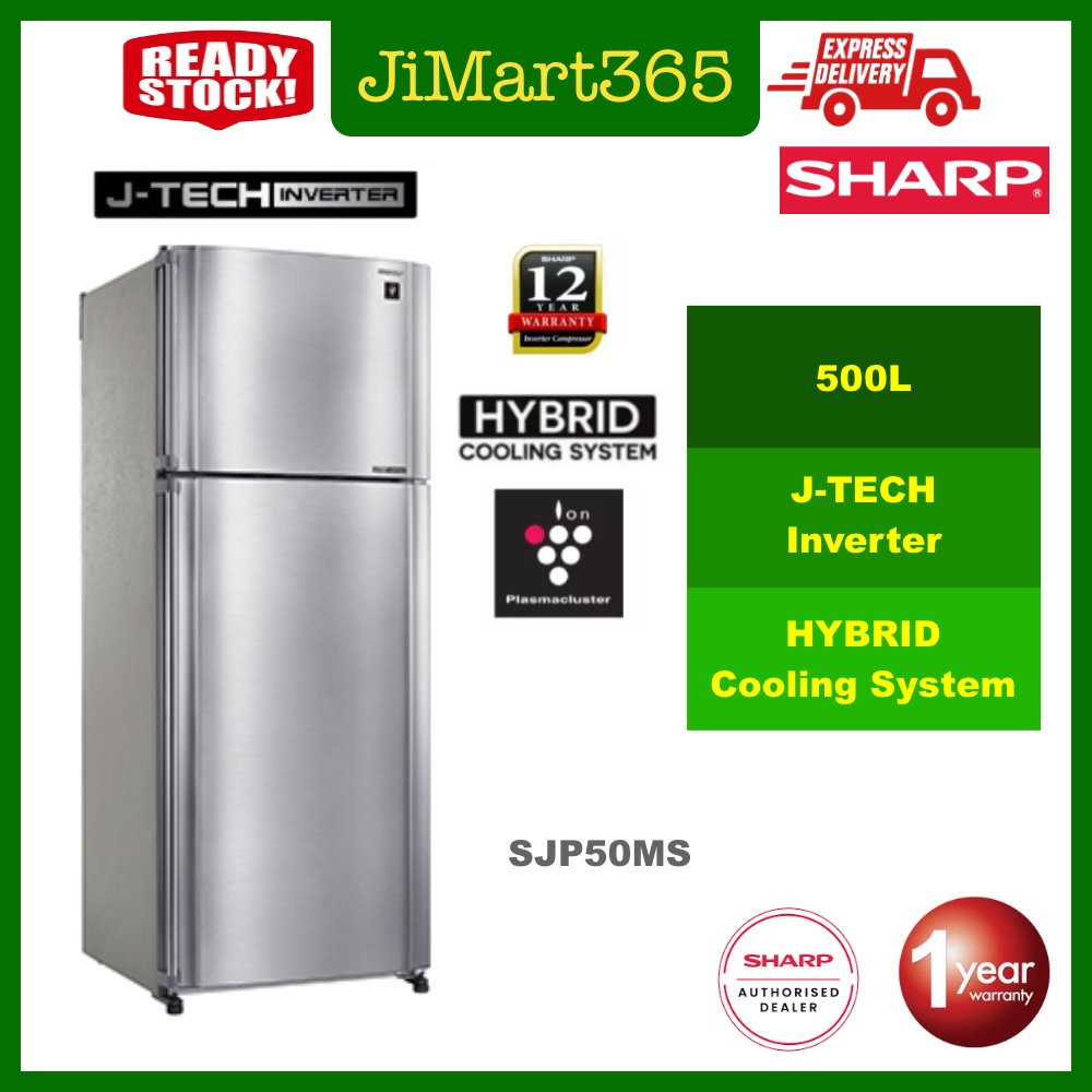 Sharp Pelican Series Refrigerator (500L) SJP50MS | Shopee Malaysia