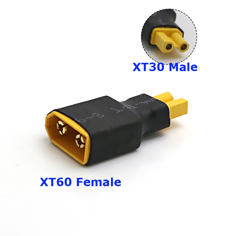 Adapter XT30 XT60 XT90 Traxxas T Plug Deans EC5 EC3 Female to Male HXT 4MM Connectors Plug RC ...