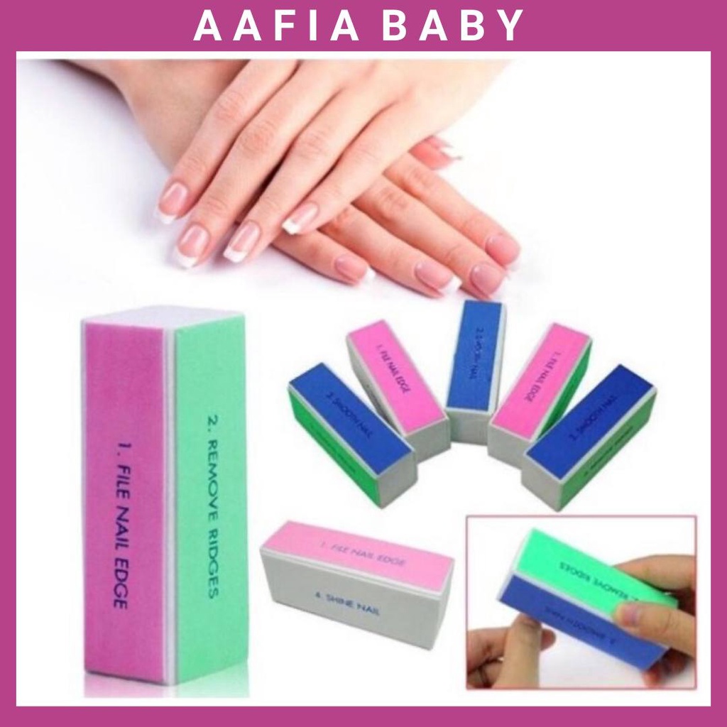 Nail tools polishing blocks four sides nail buffer and files polished ...